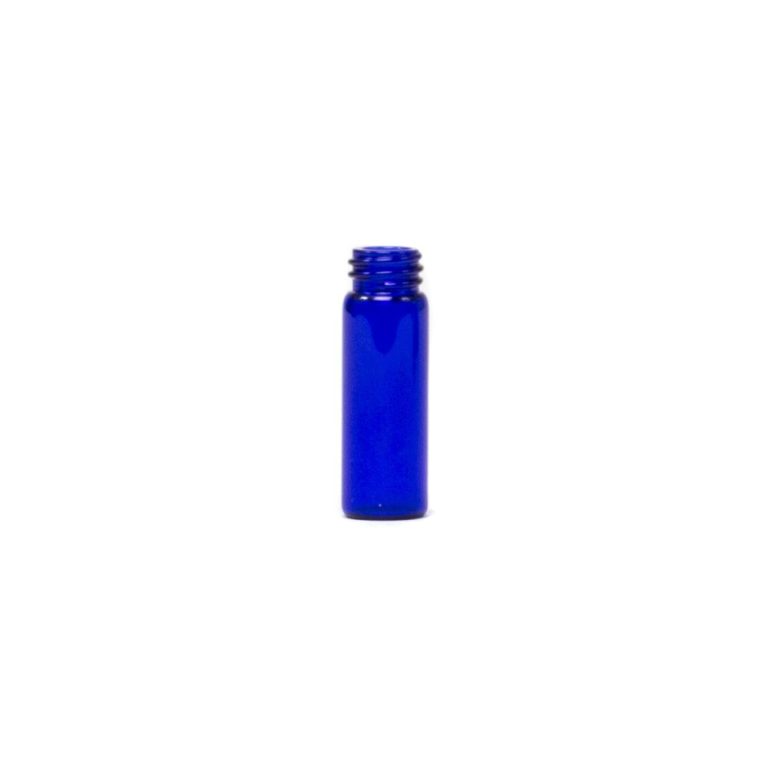 Blue Screw Thread Vial 15x45mm 1 Dram | Acme Vial & Glass