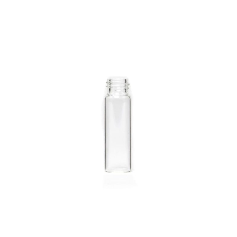 Clear Screw Thread Vial 12x35mm 1/2 Dram | Acme Vial & Glass